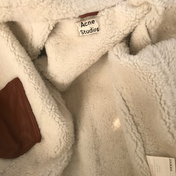 Acne Studios | Jackets & Coats | Acne Velocite Shearling Jacket Size 32 ...